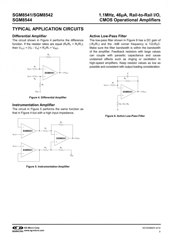 SGM8542XS/TR datasheet page 9