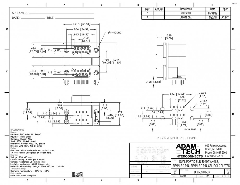DPD-09-00-B3 technical document page