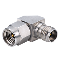 RF Adapter Right-Angle 1.85mm Female to 2.92mm Female DC - 40GHz 50Ω