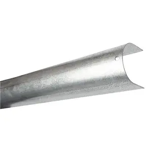 CABLE GUARD, 1-1/8in x 5ft, STEEL, U-CABLE STYLE for sale