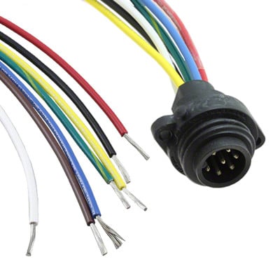 Amphenol AT06GY-6S-N-TPE-M2 Rectangular Cable Assembly for sale