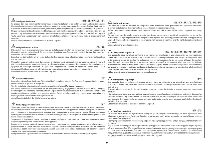 Legrand 069796L document page 2