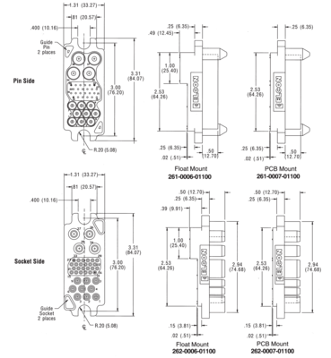 TE Connectivity 1648469-1 Backplane Connector Housing for sale
