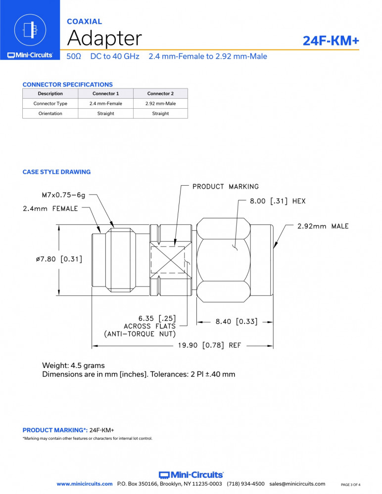 24F-KM+ technical document, page 3