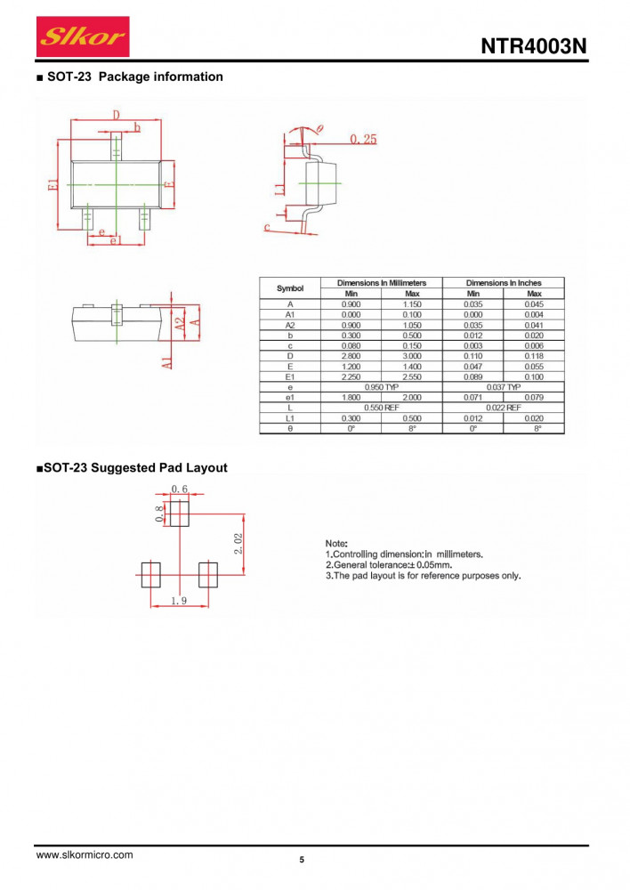 NTR4003N datasheet page 5
