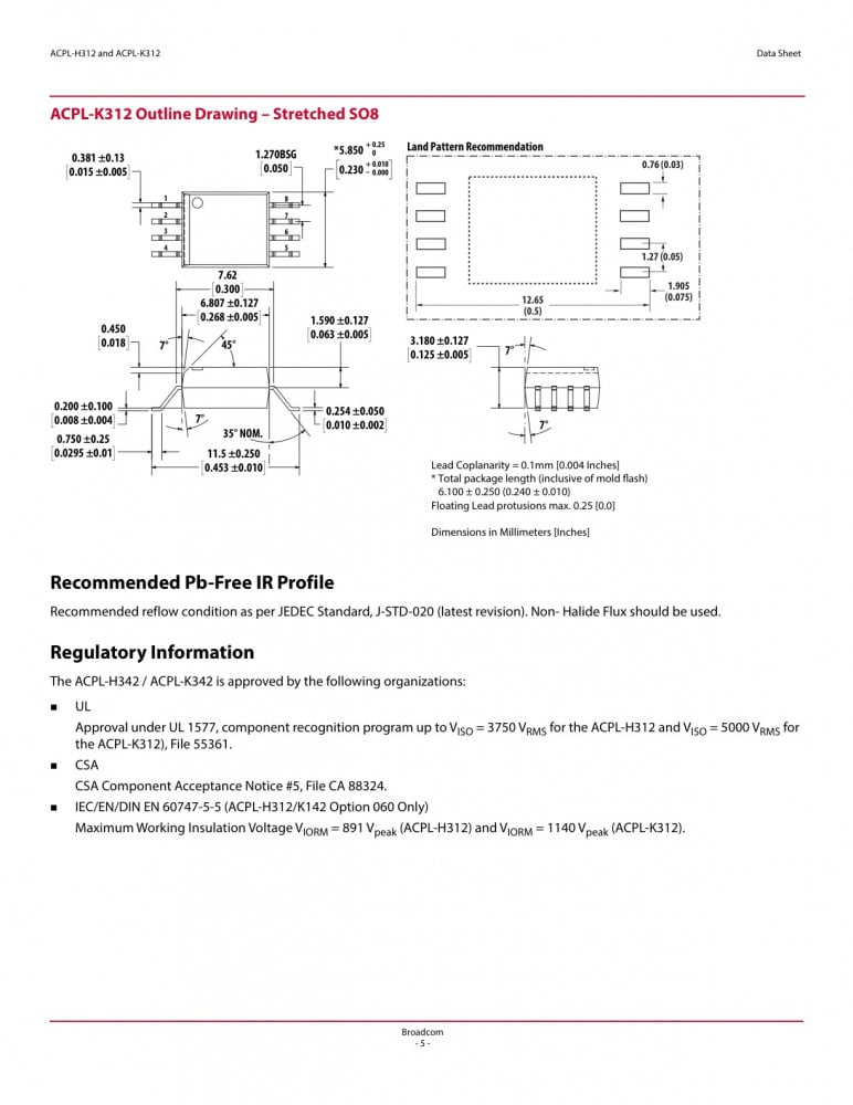 ACPL-K312-000E datasheet page 5