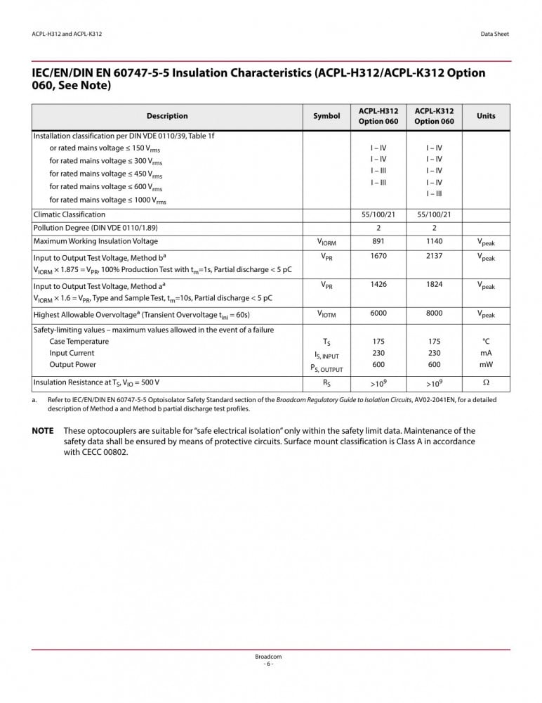 ACPL-K312-000E datasheet page 6