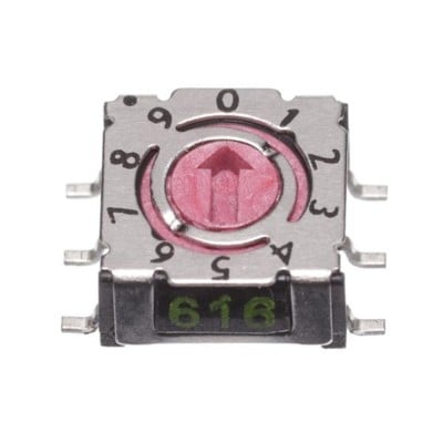 APEM P36101 DIP Switch – Reliable SIP Switch for PCB Mounting