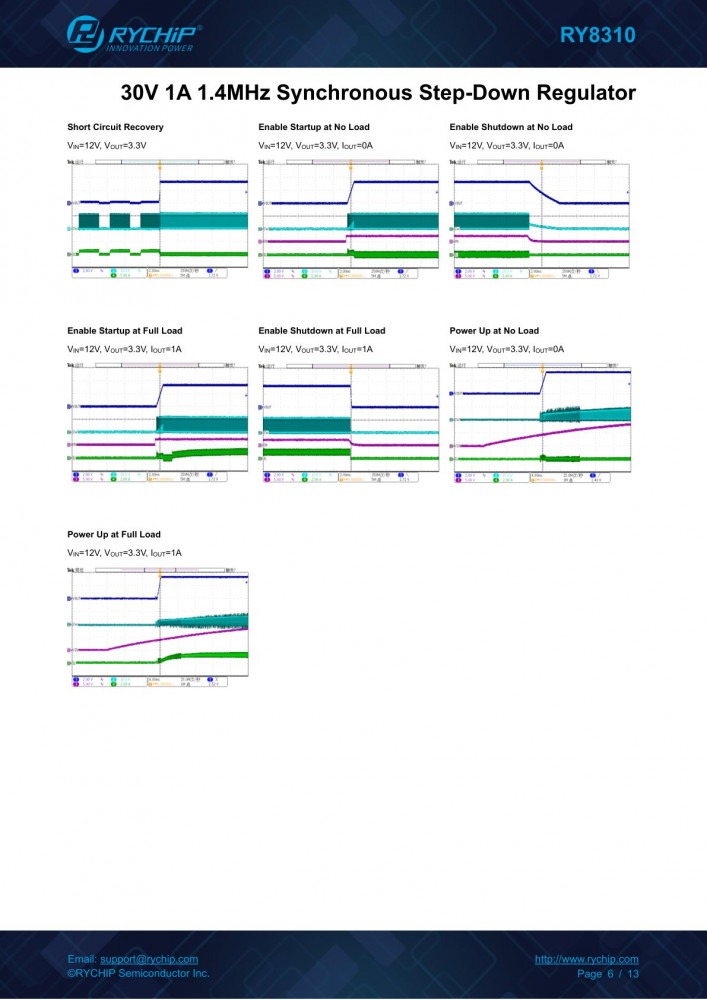 RY8310 datasheet page 6