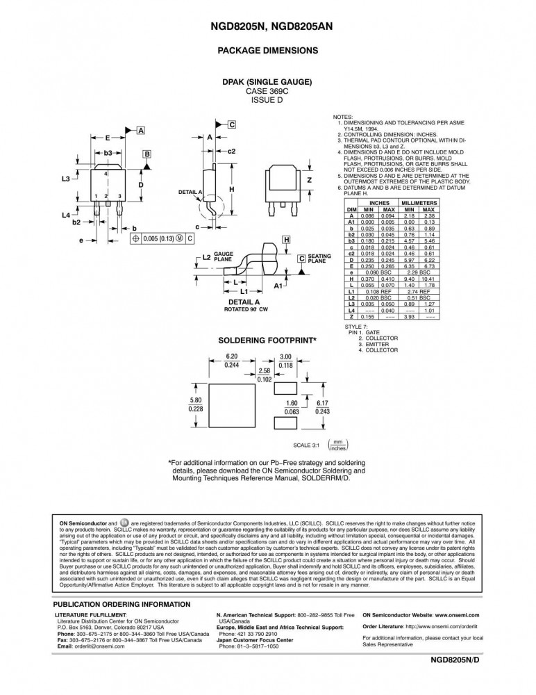 NGD8205ANT4G datasheet page 7