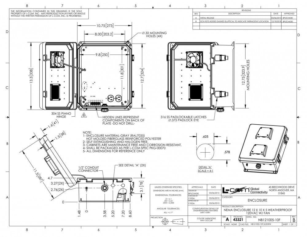 NB121005-10F technical document page