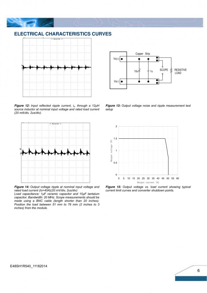 DELTA E48SH datasheet page 6