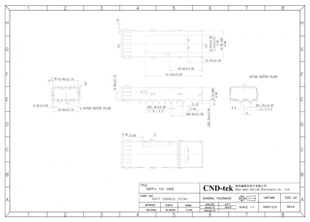 QSFP 1888631 1X1YS+ drawing page 2