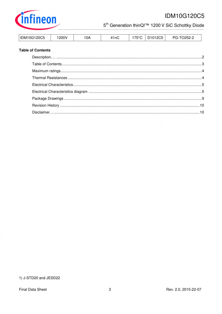 IDM10G120C5XTMA1 datasheet page 3