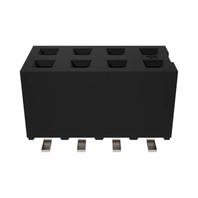 Milli-Grid Vertical Receptacle, 2.00mm Pitch, Dual Row, Surface Mount, Top/Bottom Entry, Tape and Reel, 0.38µm Gold (Au) Plating, 8 Circuits, Lead-Free for sale