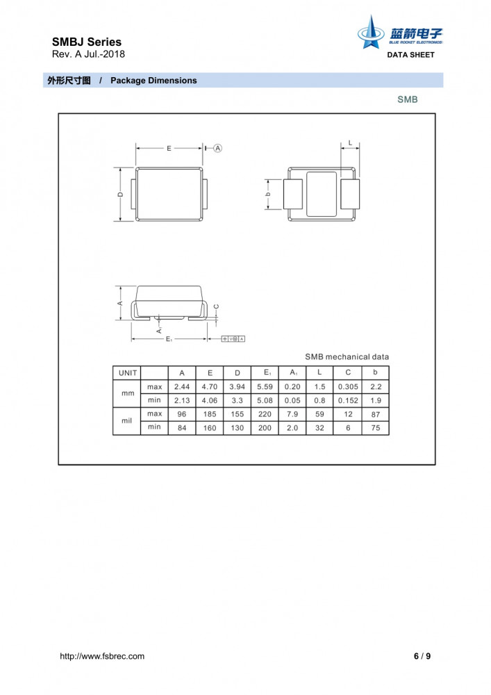 SMBJ7.0CA datasheet page 6