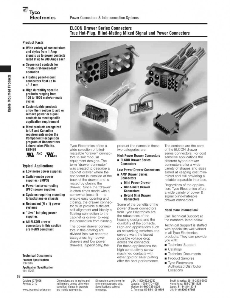 ELCON technical document page 1