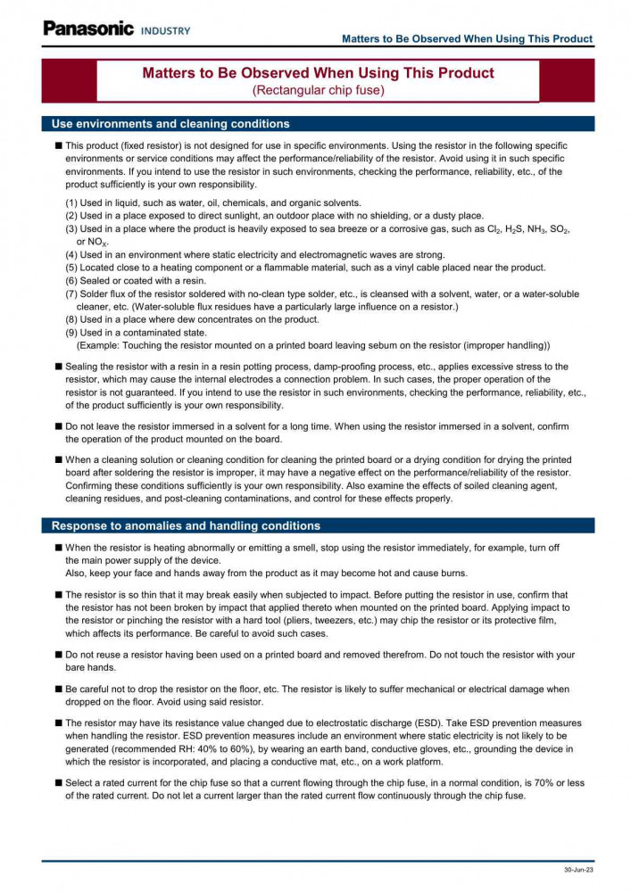 ERB series datasheet page 6