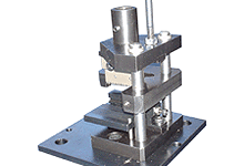 Arbor Press Fixture for Insulation Displacement Housings