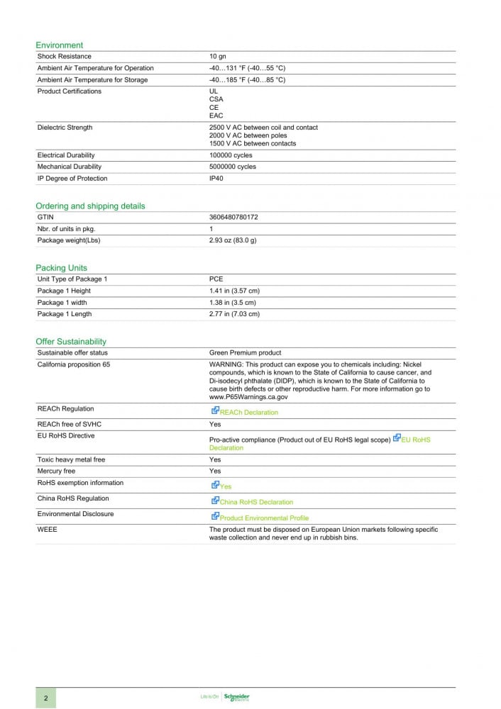 788XCXRC1240A technical document page 2
