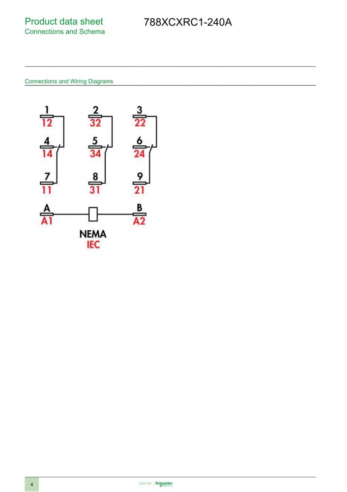 788XCXRC1240A technical document page 4