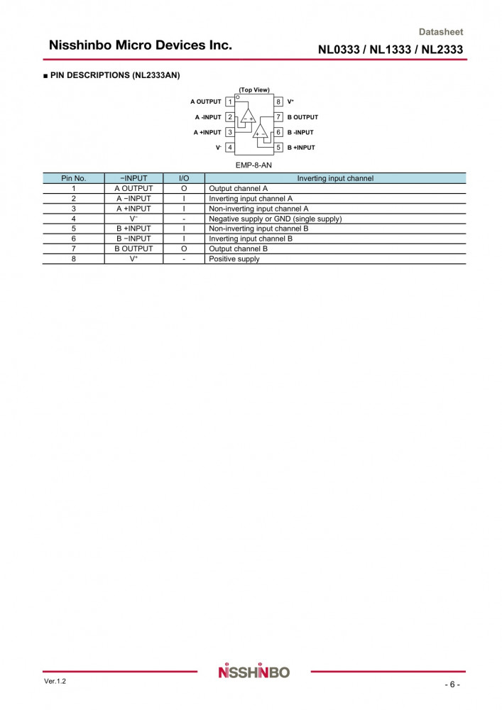NL0333 datasheet page 6