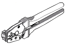 PremiumGrade Hand Crimp Tool for 2.54mm MX64 Terminals, 22-18 AWG