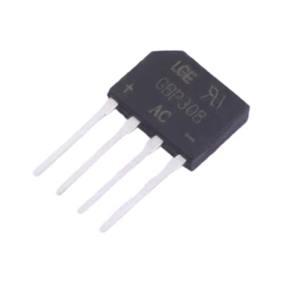 LGE GBP208 Bridge Rectifier Chip