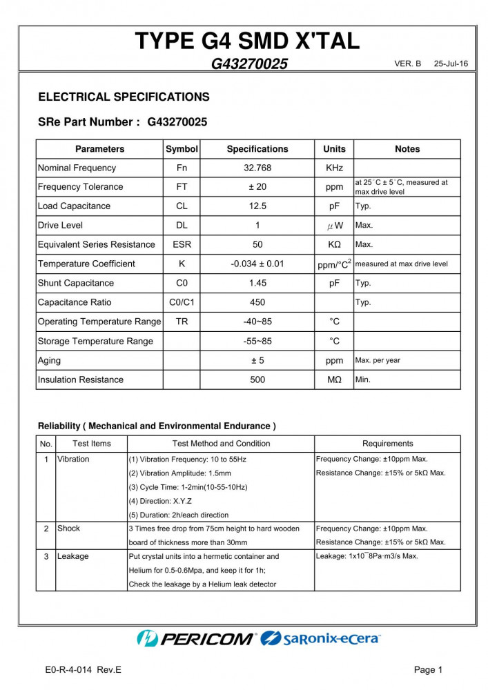 G43270025 specification page 3