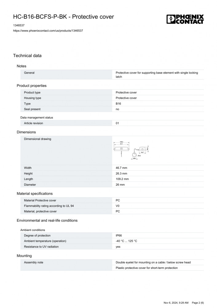 Phoenix Contact 1346537 document page 2