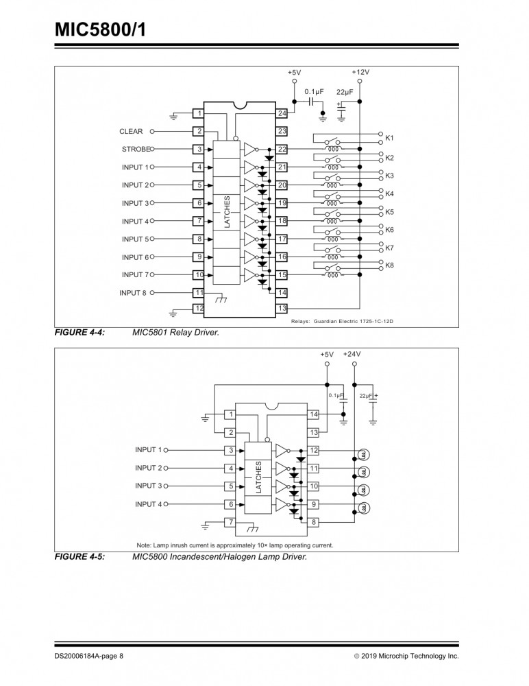 MIC5801 technical document page 8