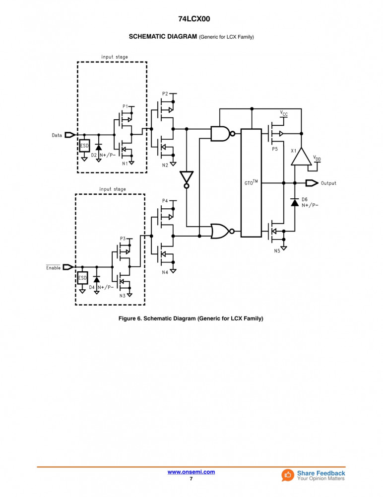 74LCX00 document page 7