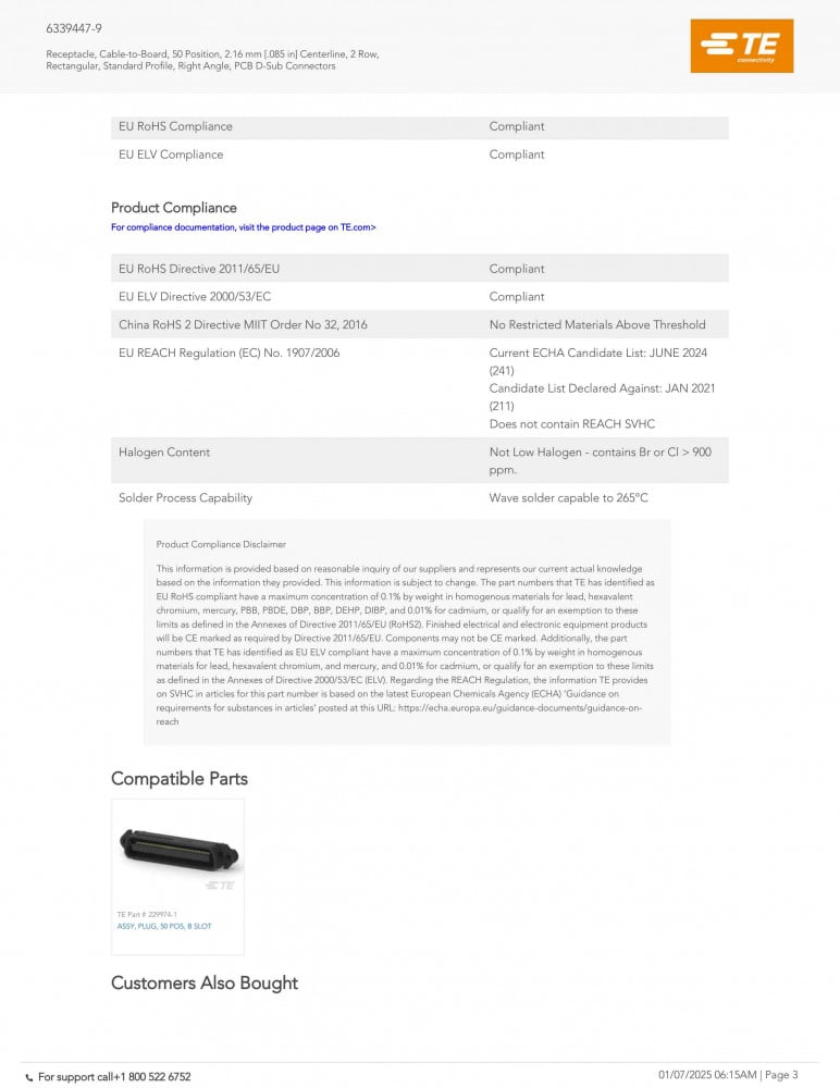 6339447-9 technical document page 3