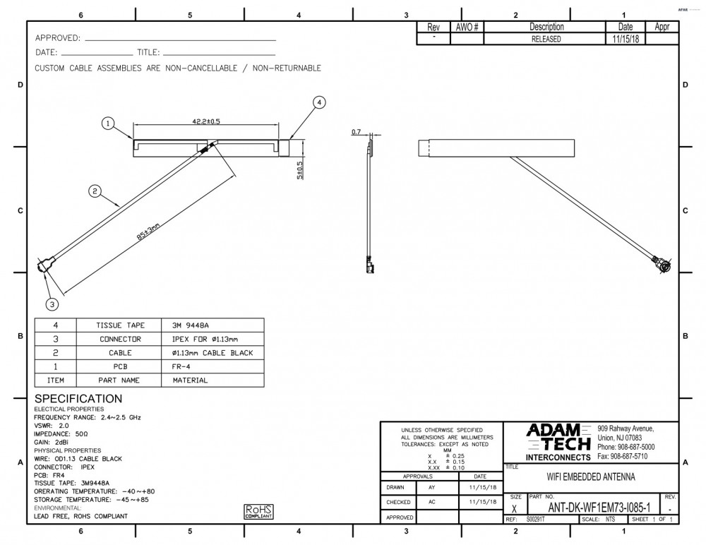 ANT-DK-WF1EM73-I085-1 technical document image