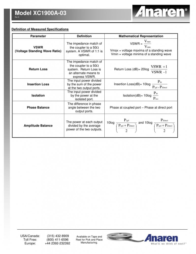 XC1900A-03S datasheet page 6