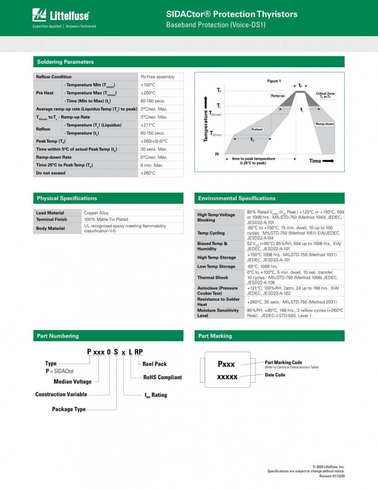P0640SBLRP datasheet page 4