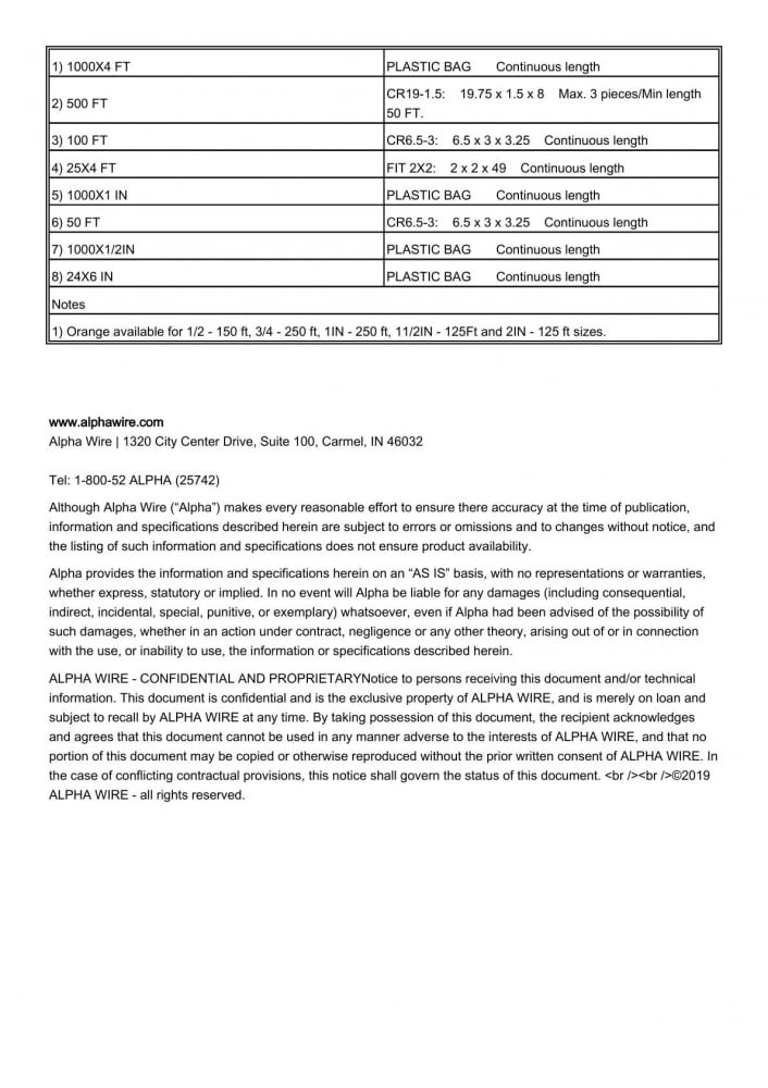 Alpha Wire FIT-221-3/16 technical document page 3
