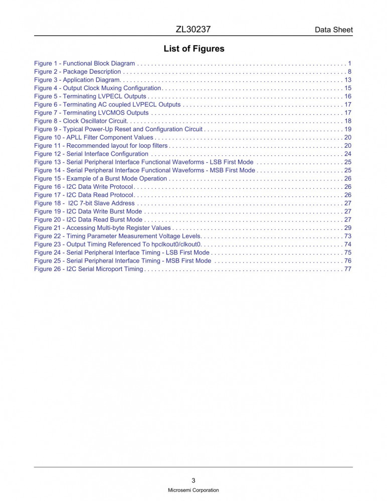 ZL30237 datasheet page 3