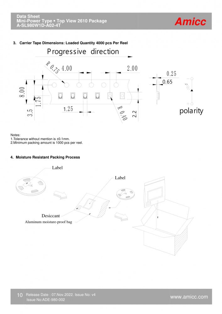 A-SL980W1D-A02-4T datasheet page 10