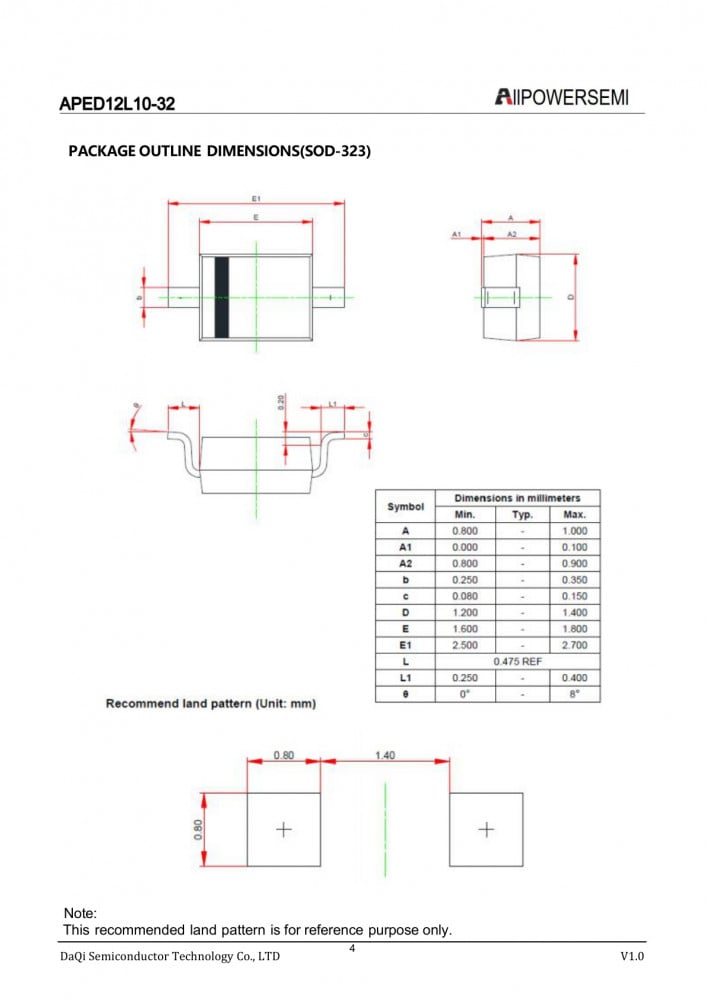 APED12L10-32 datasheet page 4