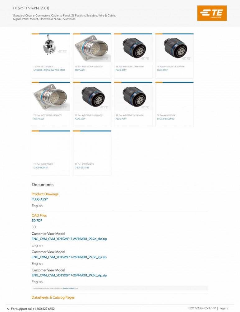 M39029/56-352 technical document page 5