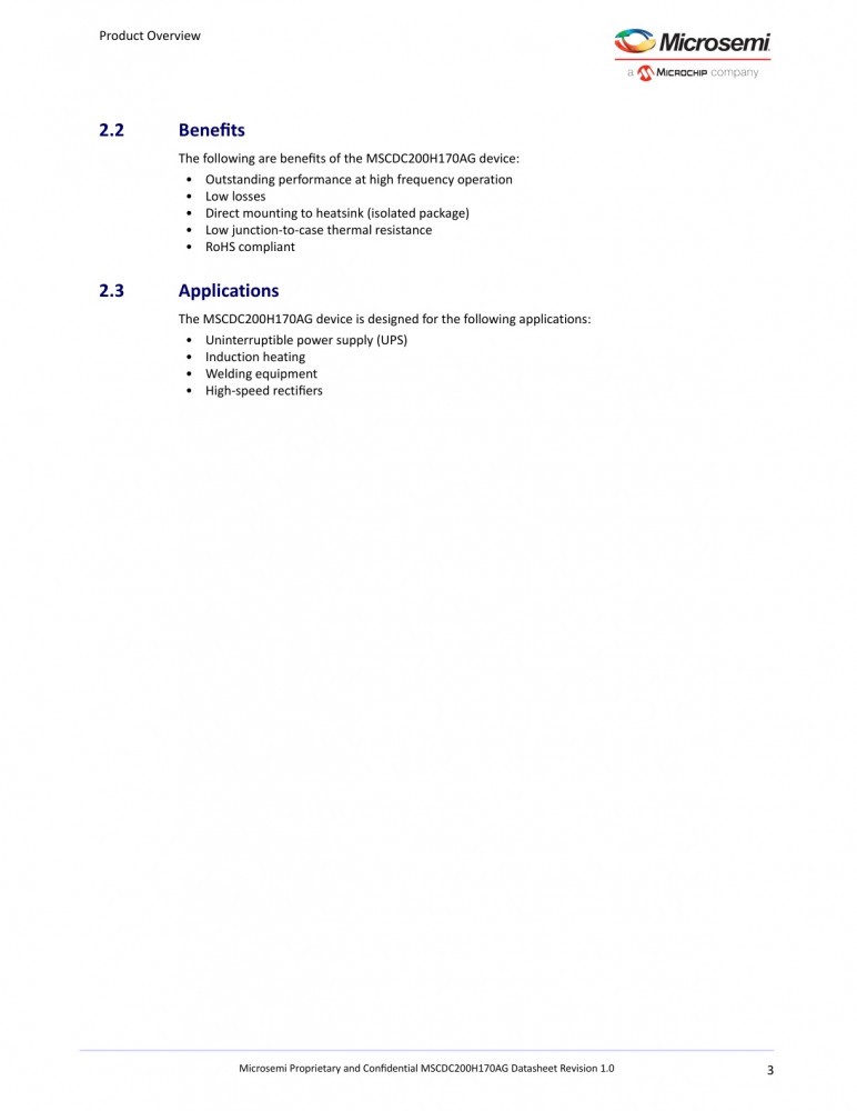 MSCDC200H170AG datasheet page 5
