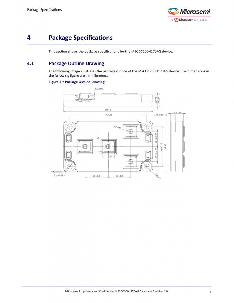 MSCDC200H170AG datasheet page 9
