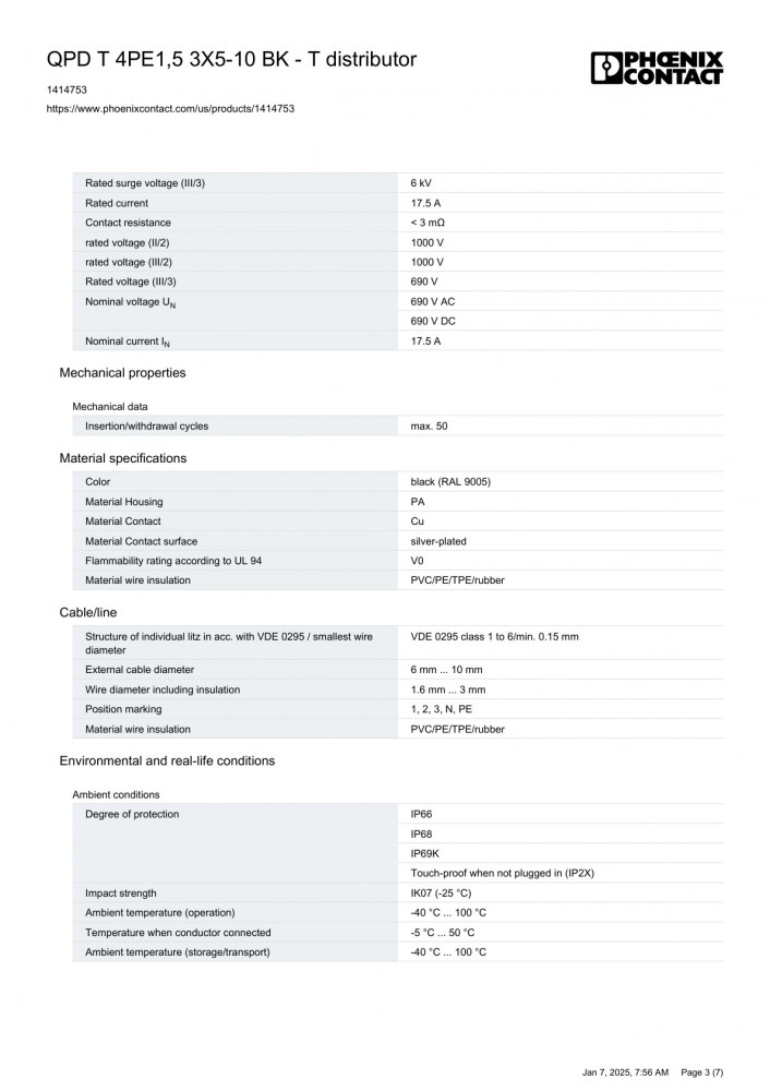 Phoenix Contact 1414753 product document page 3