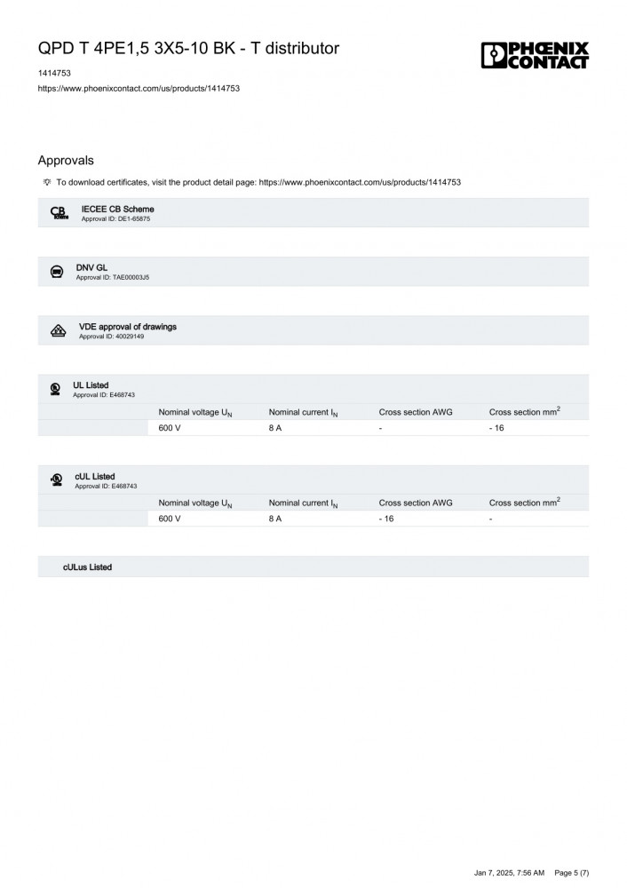 Phoenix Contact 1414753 product document page 5