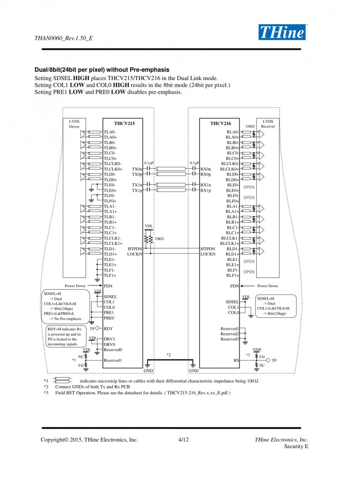 THCV216 technical document page 4