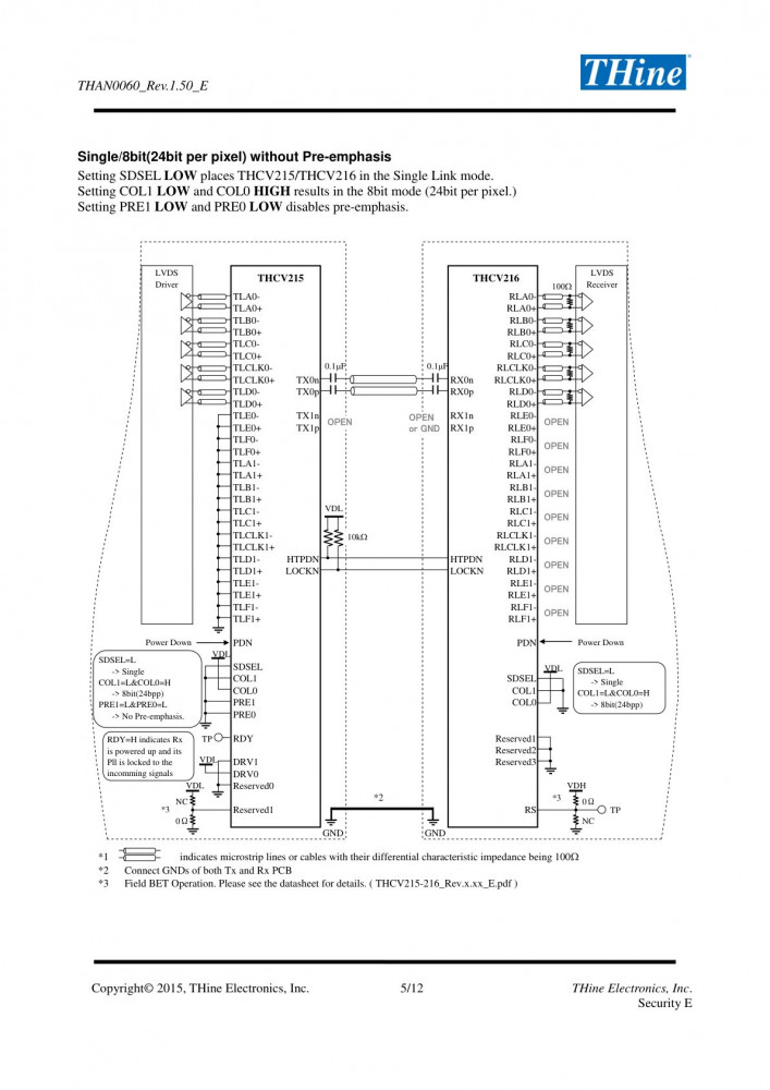 THCV216 technical document page 5