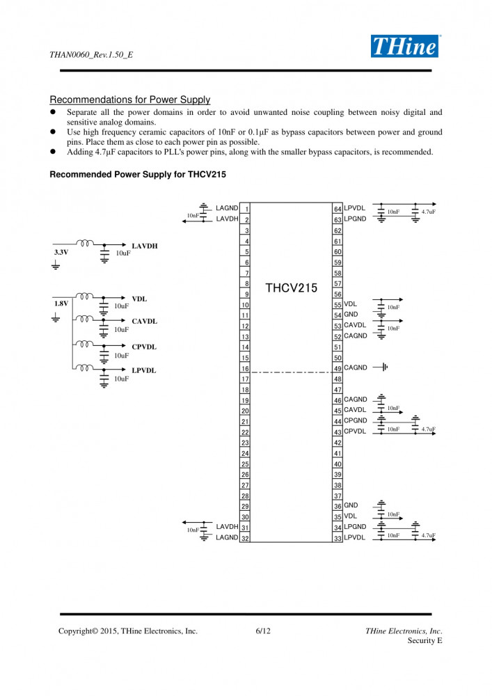 THCV216 technical document page 6
