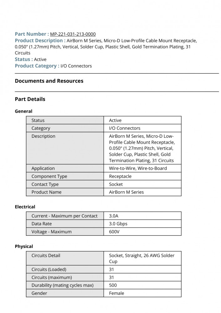 Technical document preview, page 1