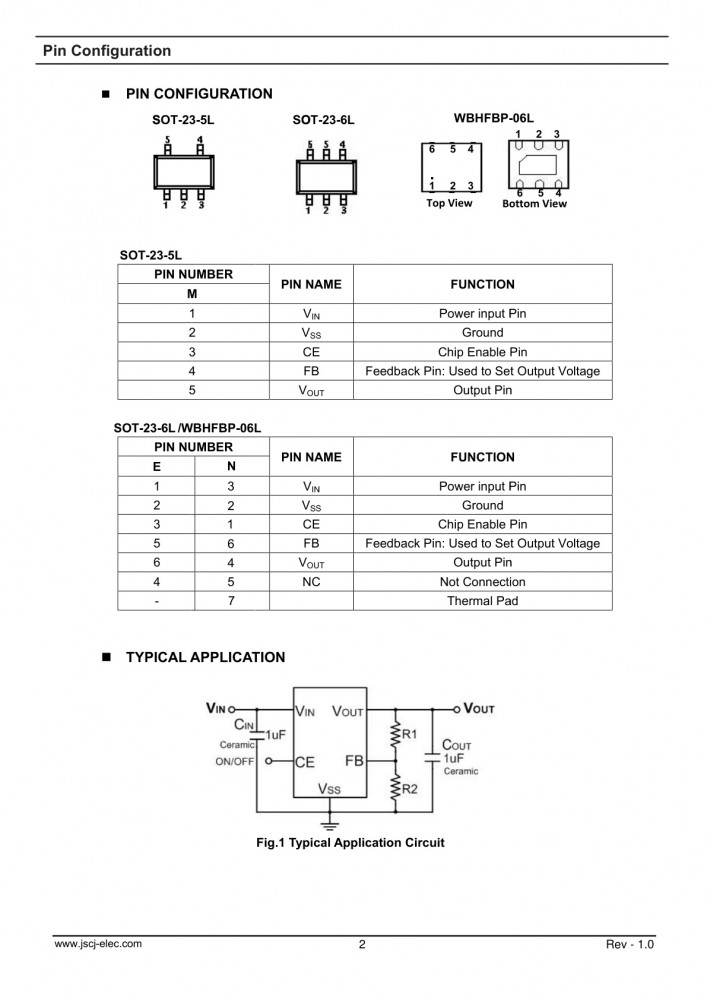 CJ6300 datasheet page 2